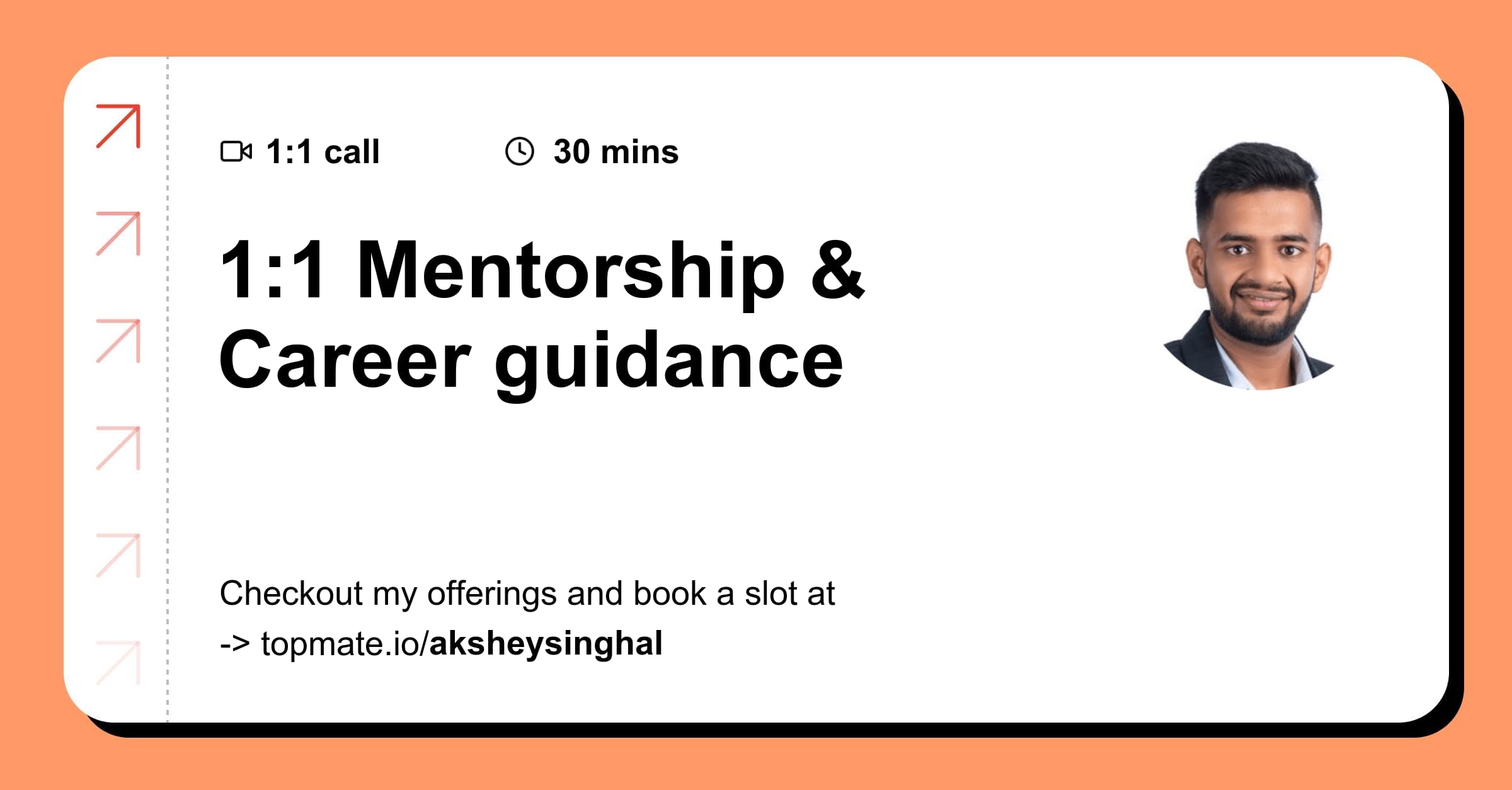 1:1 Mentorship & Career guidance with Akshey Singhal